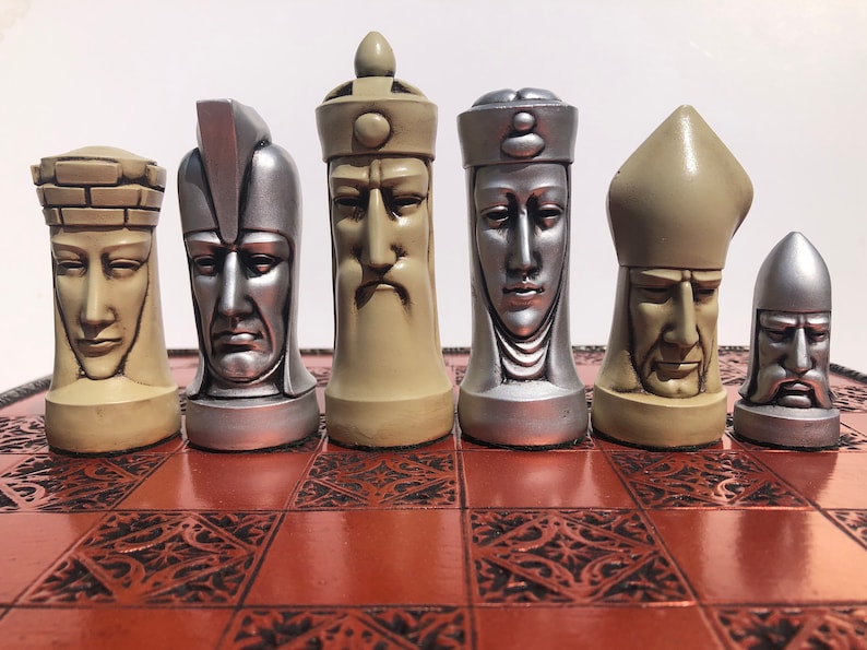 Chess Set - the Gothic Chess Set - Peter Ganine Themed Chess Pieces ...