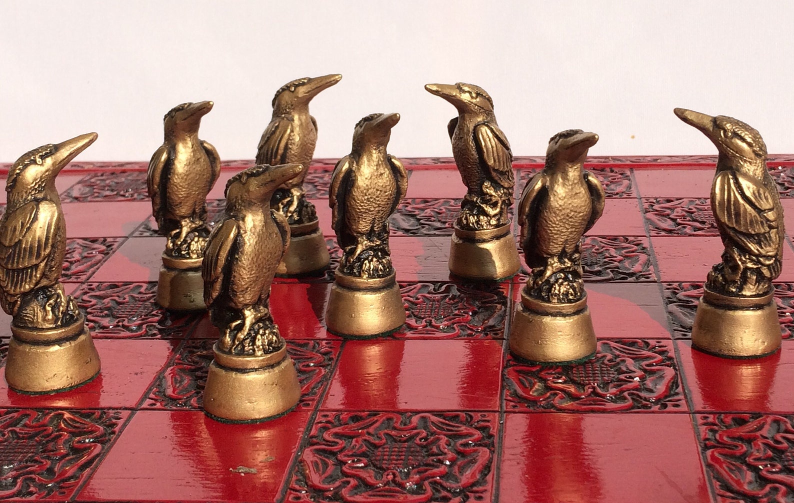 Bird Chess Set Large Highly Detailed Iconic Chess Set | Etsy