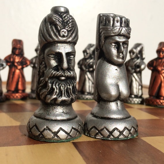 Ottoman Empire Chess Set Suleiman the Magnificent Hand | Etsy