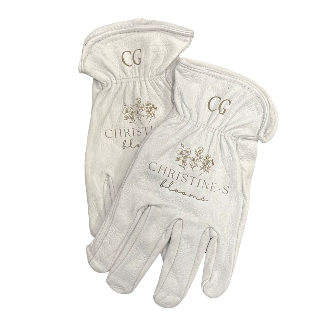 Goatskin Leather Gloves Personalized Work Gloves Christmas Gift ...