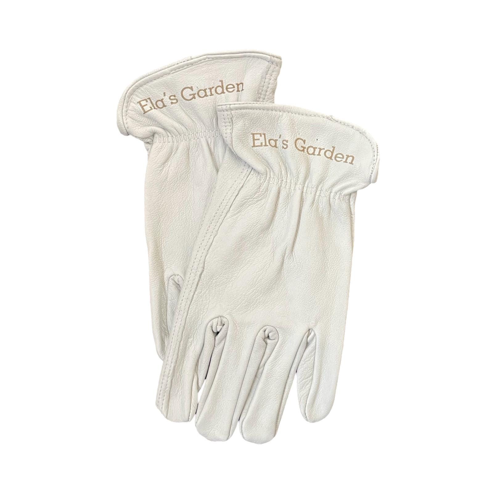 Personalized Leather Work Gloves: Engraved Ranch Logo, Farm & Garden ...