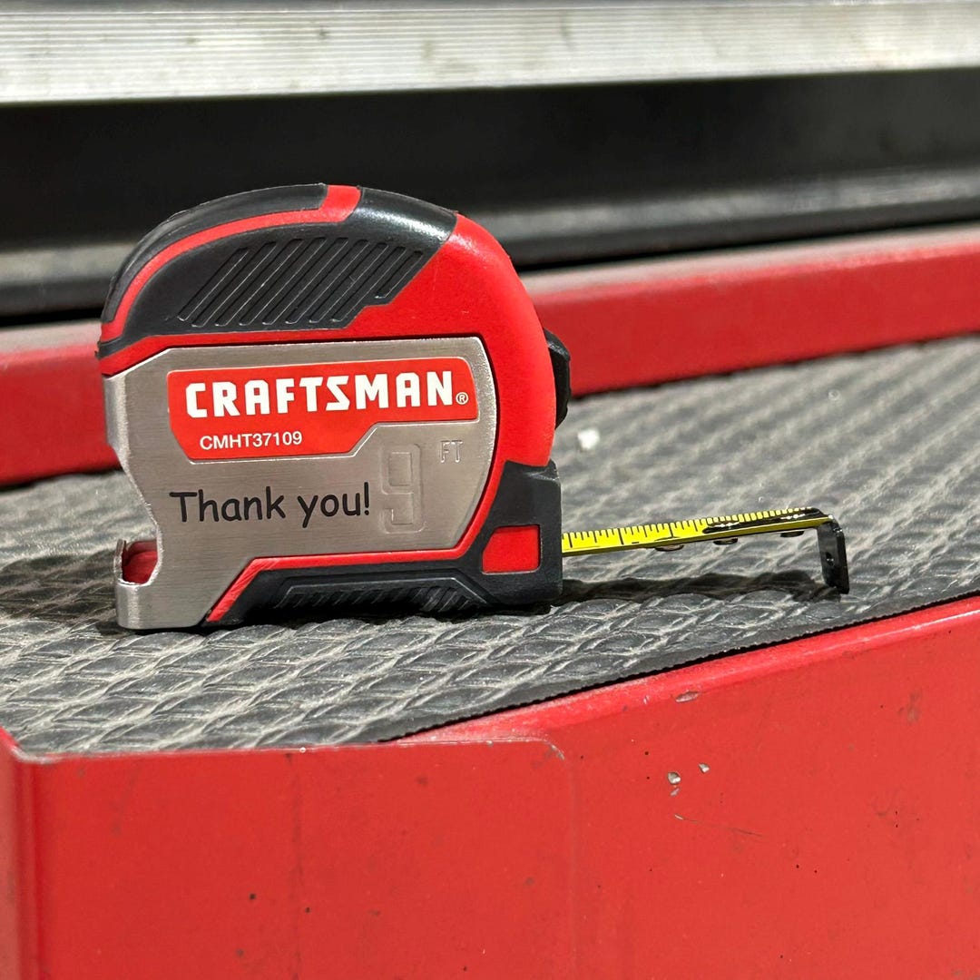 Engraved Tape Measure 9 Feet Measuring Tape Employee Appreciation Gift ...