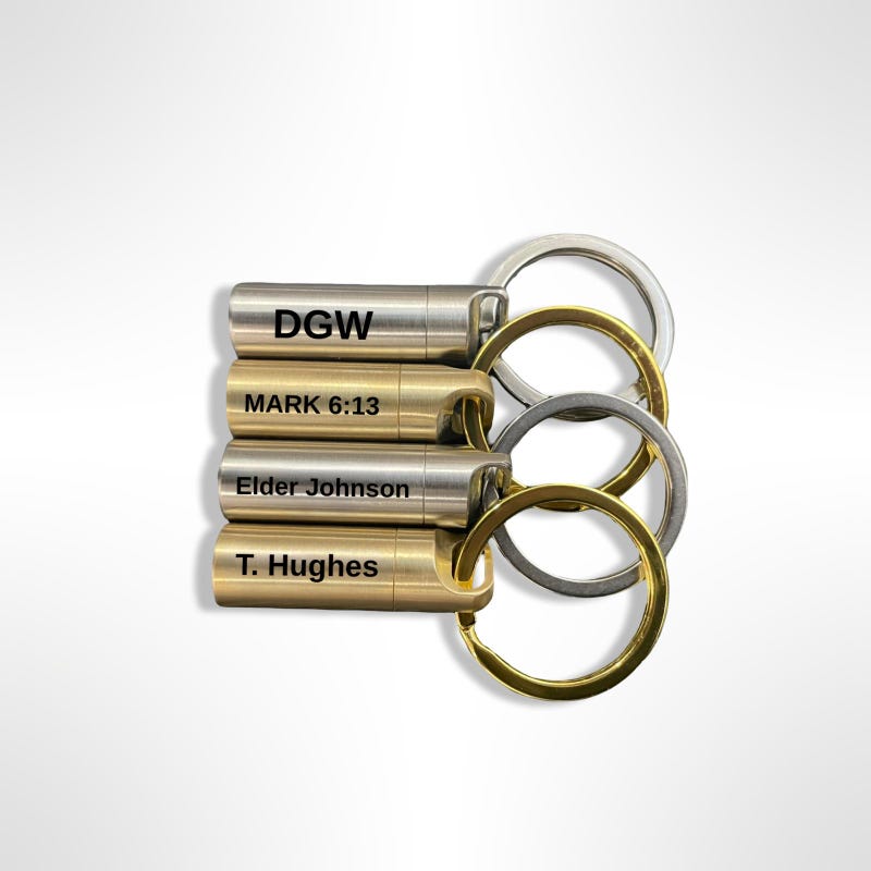 Oil Vial Lds Keychain - Etsy
