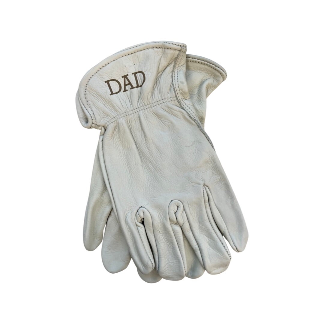Premium Cowhide Leather Work Glove Personalized Gardening Glove Custom ...