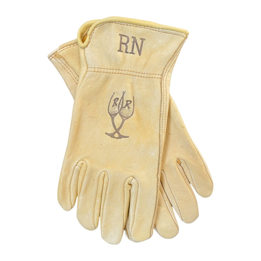 Personalized Deerskin Work Gloves: Engraved Leather Garden Gloves - Etsy