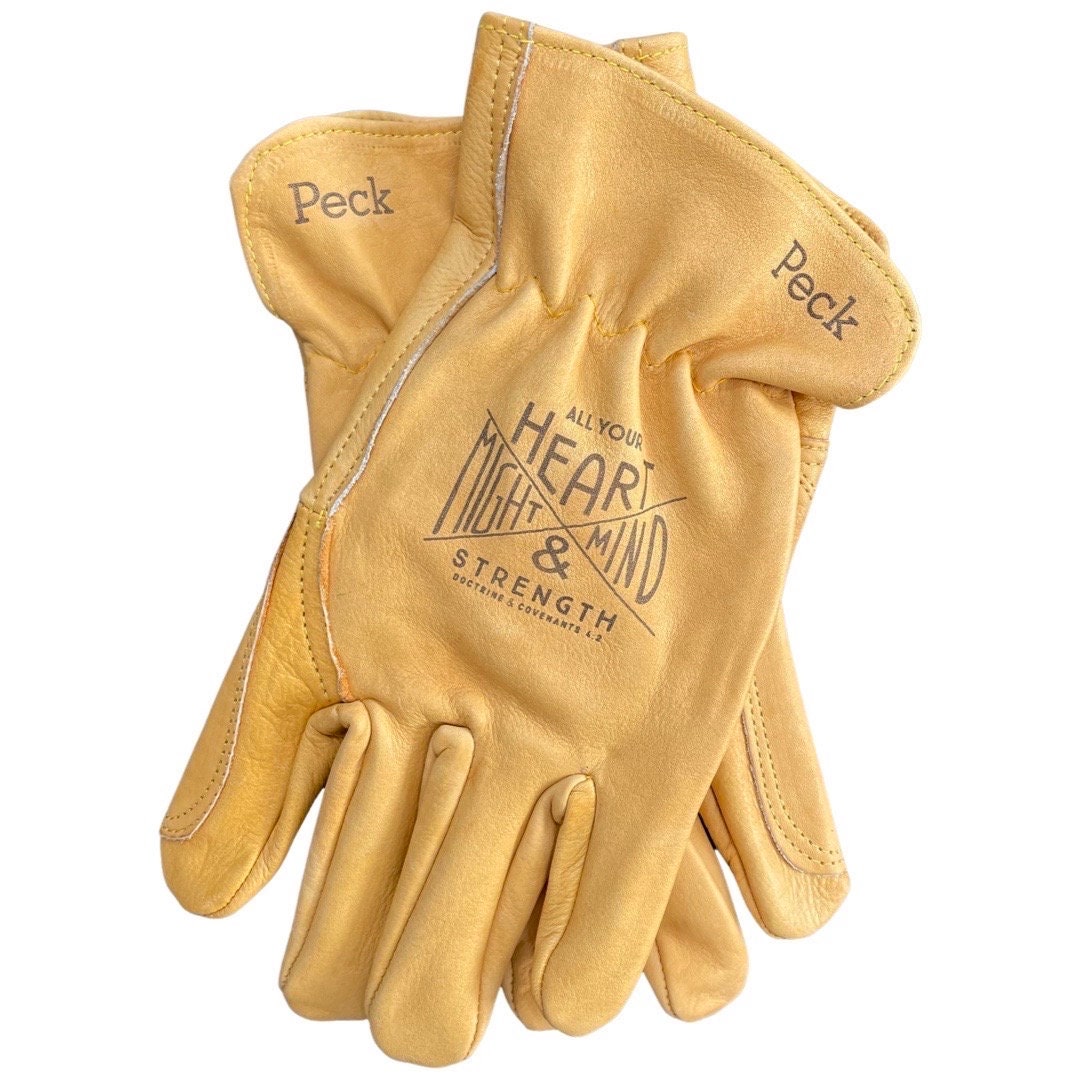 Personalized Service Work Glove Service Glove Missionary Custom Glove ...