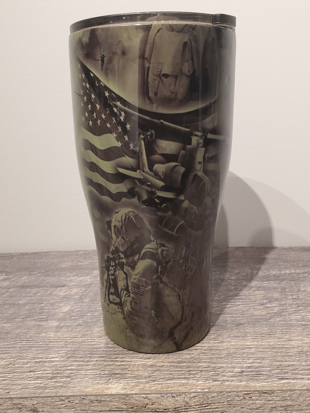 Personalized 20 or 30 Oz Military Army Tumbler, Gift for Retired Army ...