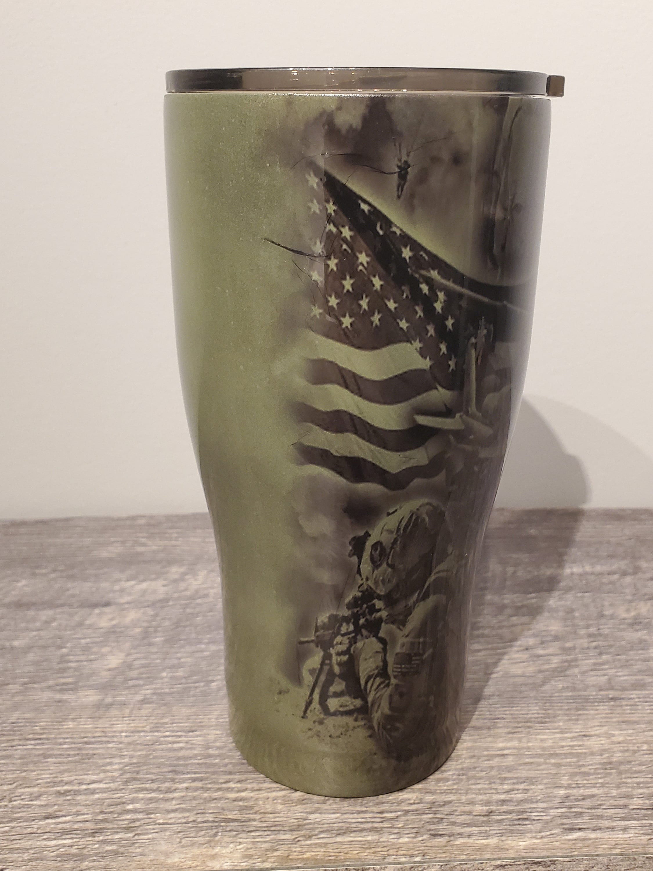 Personalized 20 or 30 Oz Military Army Tumbler, Gift for Retired Army ...