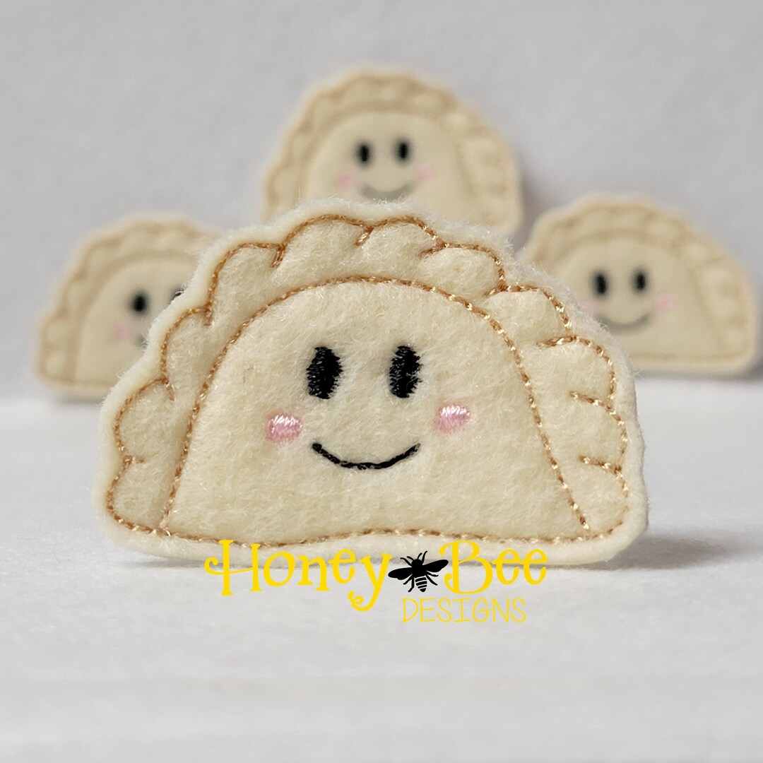 Pierogi Felties, Food Felt Embellishment, Food Felties - Etsy
