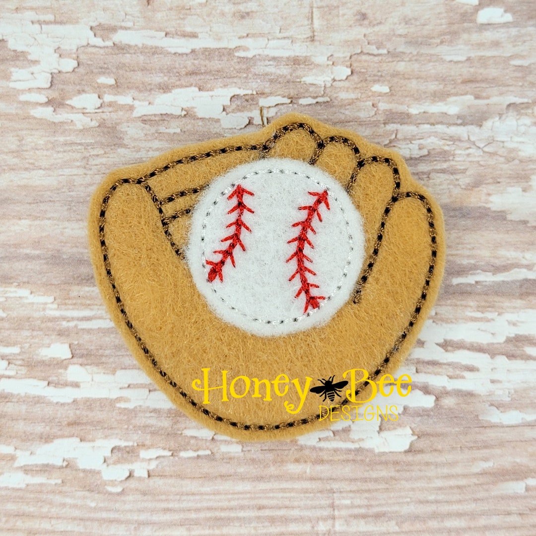 Baseball Felties, Baseball With Glove Baseball Felties, Baseball Felt ...