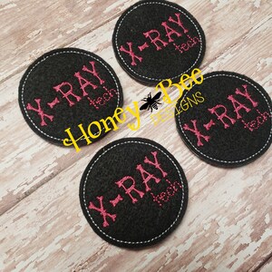 Xray Felties, Xray Tech Felties, Xray Embellishments, Badge Reel ...
