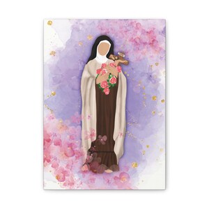 Saint Therese Art St Therese Wall Art Catholic Wall Art St Therese Art ...