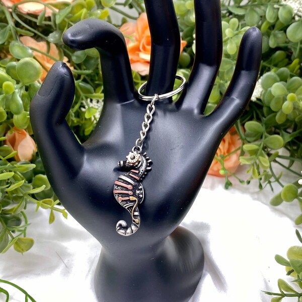 Seahorse Keychain - Etsy