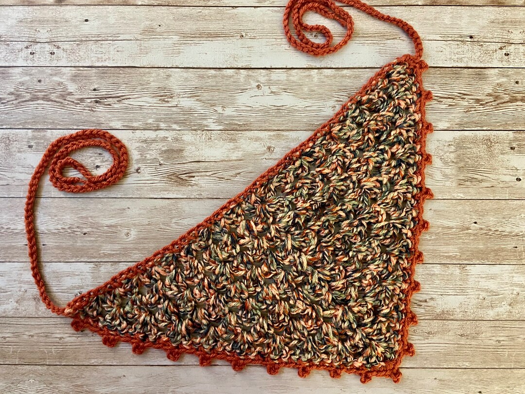 Crochet Bandana, Spice Multi - Etsy