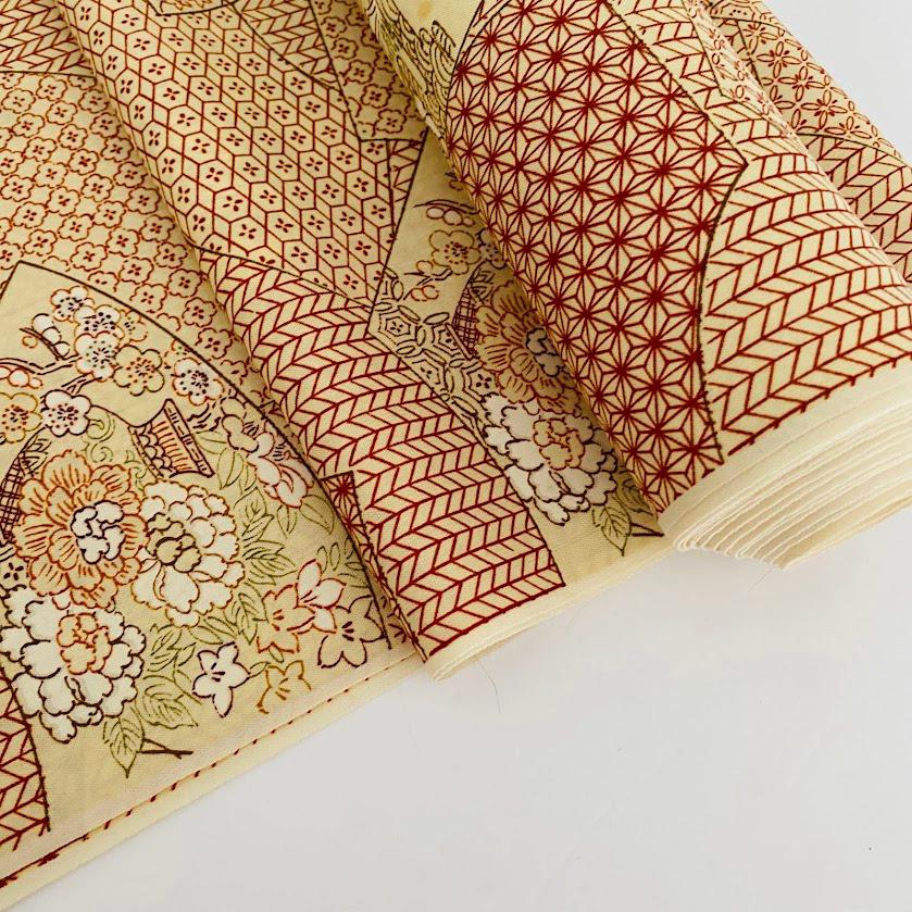 Raised in Kyoto Wool Bolt Roll by the Yard Unused Japanese Kimono ...
