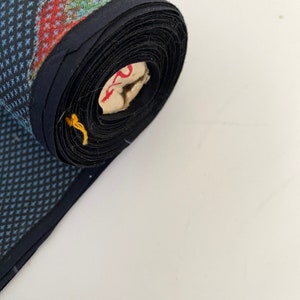 Blue Oasis Tsumugi Silk WHOLE Bolt Unused Japanese Kimono Fabric ...