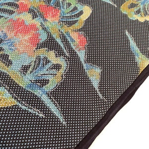 Blue Oasis Tsumugi Silk WHOLE Bolt Unused Japanese Kimono Fabric ...