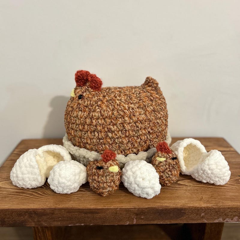 Mabel Chicken Crochet Pattern - Etsy