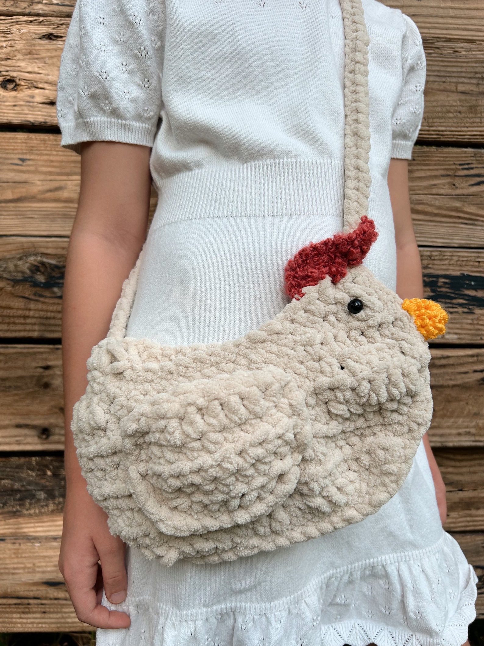 Crochet Chicken Purse - Etsy