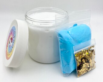 Tic Tac Toe DIY Slime Kit, Cloud Cream Slime, Slime Gift Box Set, Slime ...