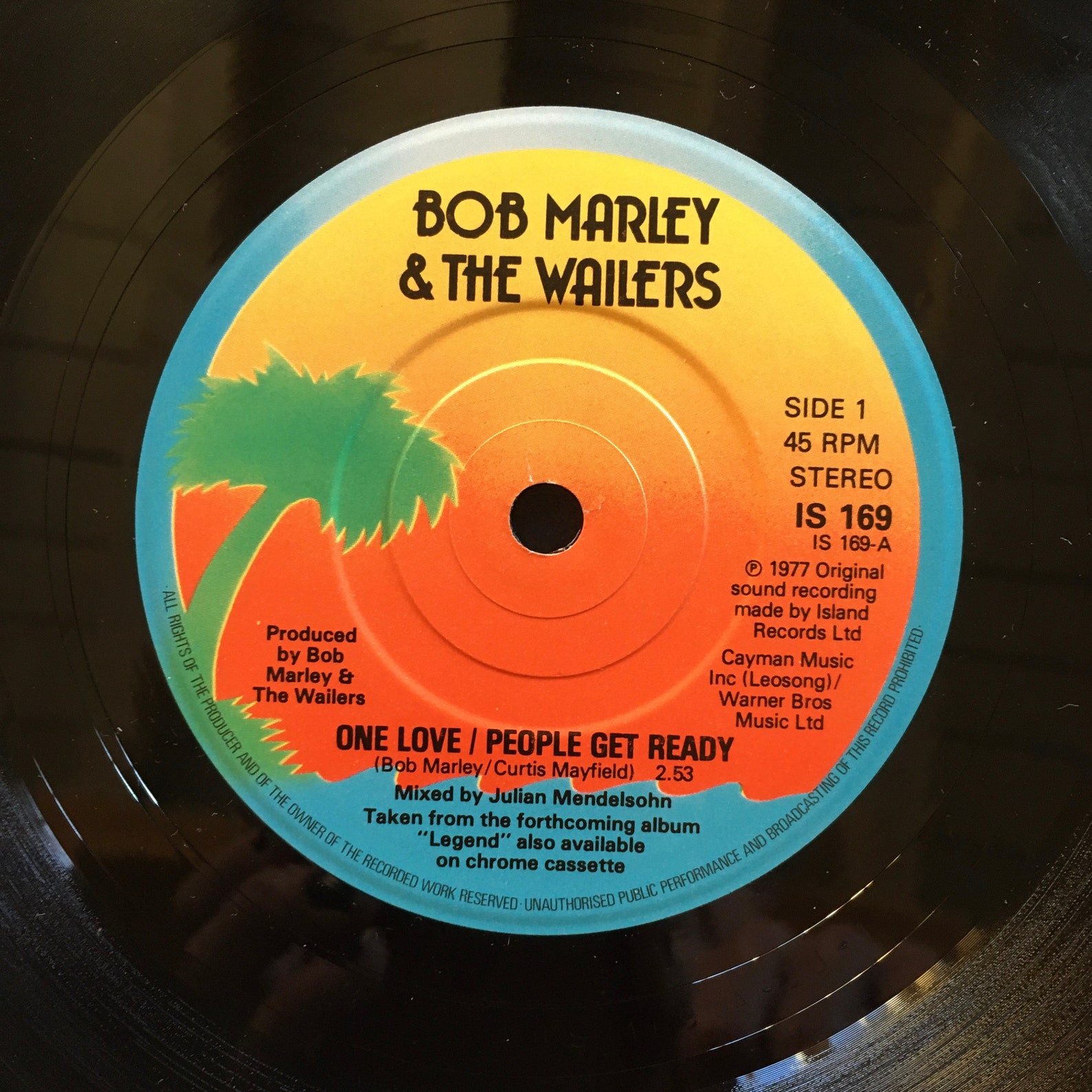 Bob Marley and The Wailers One Love / People Get Ready | Etsy