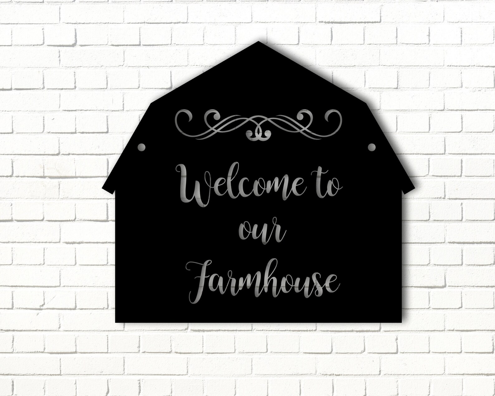Farmhouse Sign Farmhouse Decore Welcome to Our Farmhouse - Etsy