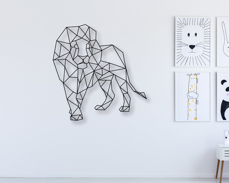 Leo Metal Wall Art Metal Wall Sign Metal Wall Hangings - Etsy