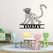 Personalized Metal Monkey Sign, Custom Monkey Sign, Kids Room Art ...