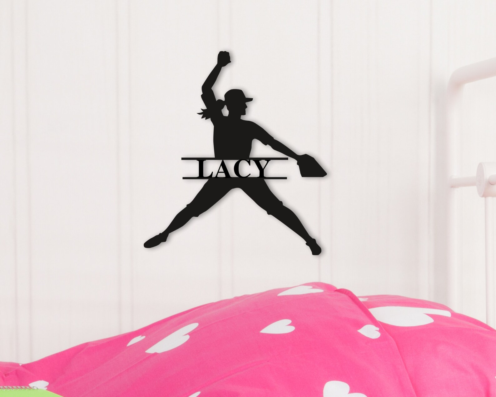 Custom Softball Metal Sign Fast Pitch Softball Lovers - Etsy