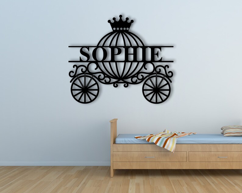 Name Sign Princess Room Sign Girls Decor Personalized Kids - Etsy