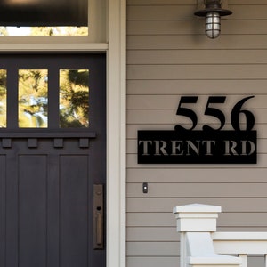 Custom Metal Sign, House Sign, Custom Metal Words, Steel Lettering ...