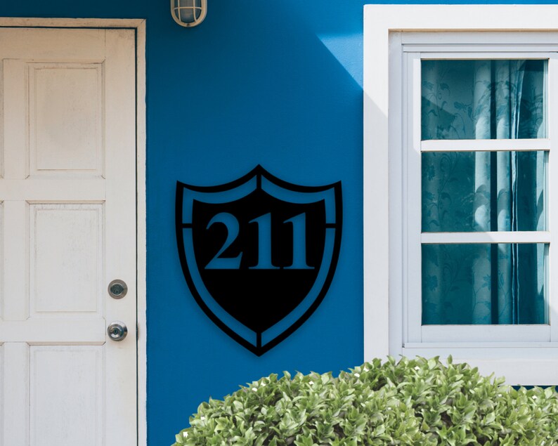 House Number Plaque House Numbers House Number Sign Address - Etsy