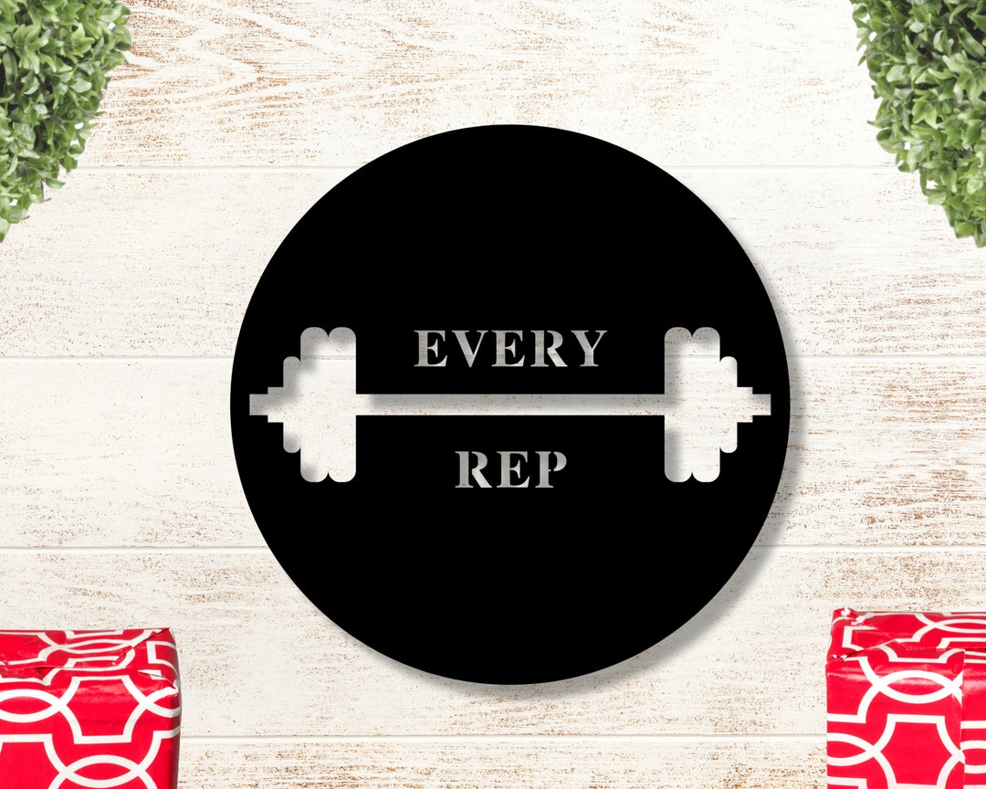 Personalized Home Gym Signs for Workout Room, Personalized Metal Sign ...