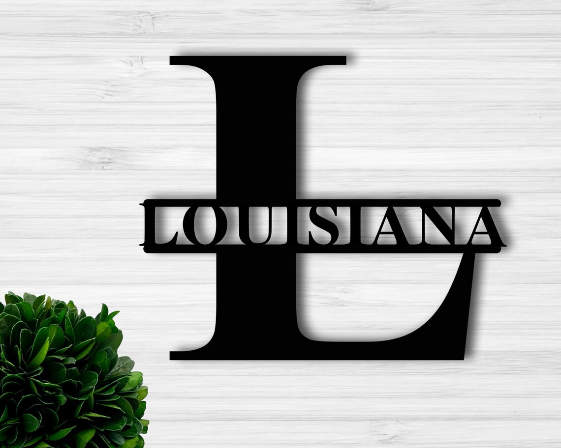 Personalized Metal Sign Custom Last Name Sign Family Name Sign - Etsy