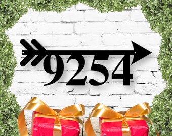 10 Inch Metal House Number Letters Address Sign Letters Modern Address ...