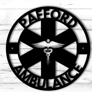 Emt Gift, EMS Sign, Star of Life, EMS Door Decor, EMS Sign, Paramedic ...