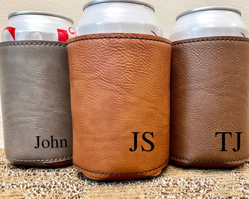 Personalized Can Cooler Engraved Can Coolers Bachelor Party - Etsy