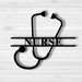 Personalized Nurse Sign / Nurse Wall Decor, Personalized Nurse Gift ...