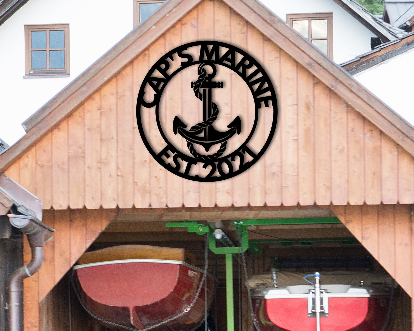 Personalized Metal Anchor Sign Beach House Sign Personalized - Etsy