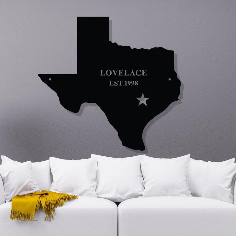 Texas Monogram - Etsy