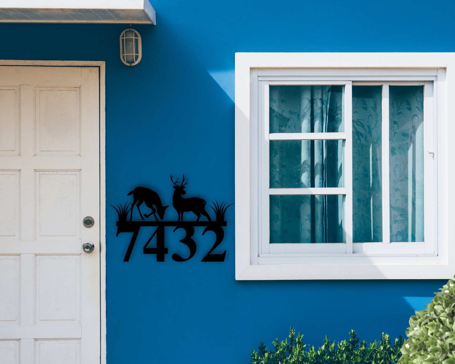 Custom Rustic Metal Address Sign Wilderness Sign Metal House - Etsy