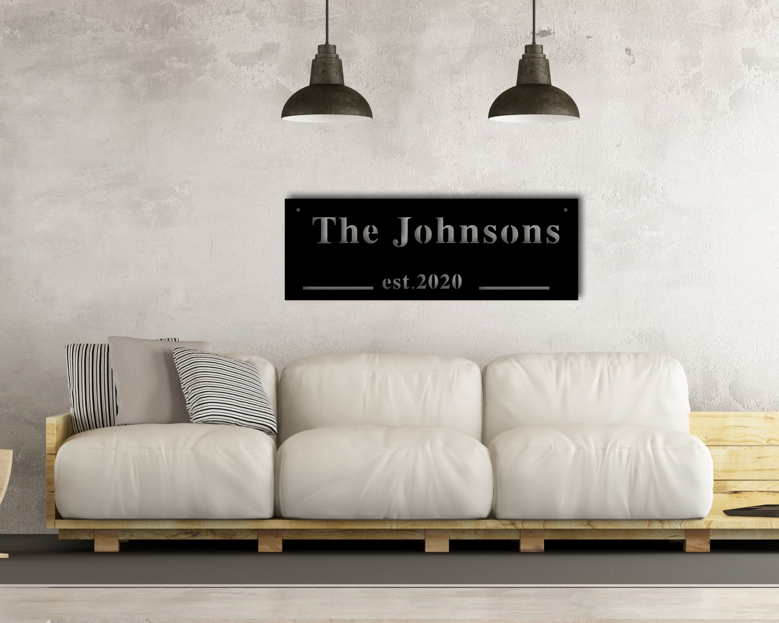 Established Sign Establish Sign Custom Metal Sign Metal | Etsy