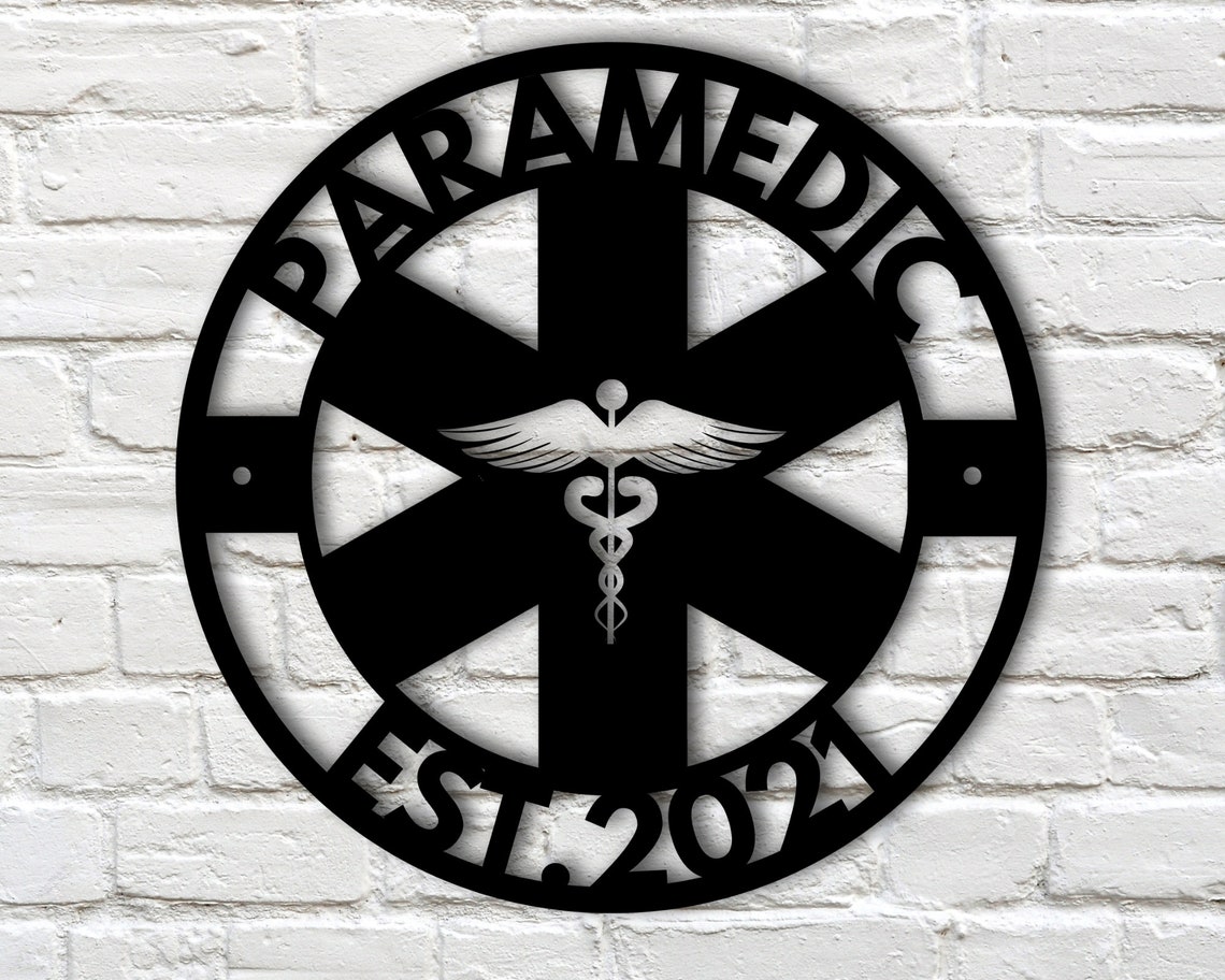 Personalized EMT Gift Metal Sign Personalized Gift for EMS - Etsy