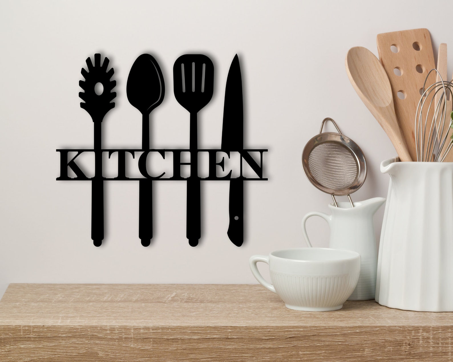 Personalized Kitchen Sign Metal Kitchen Tool Sign Custom - Etsy