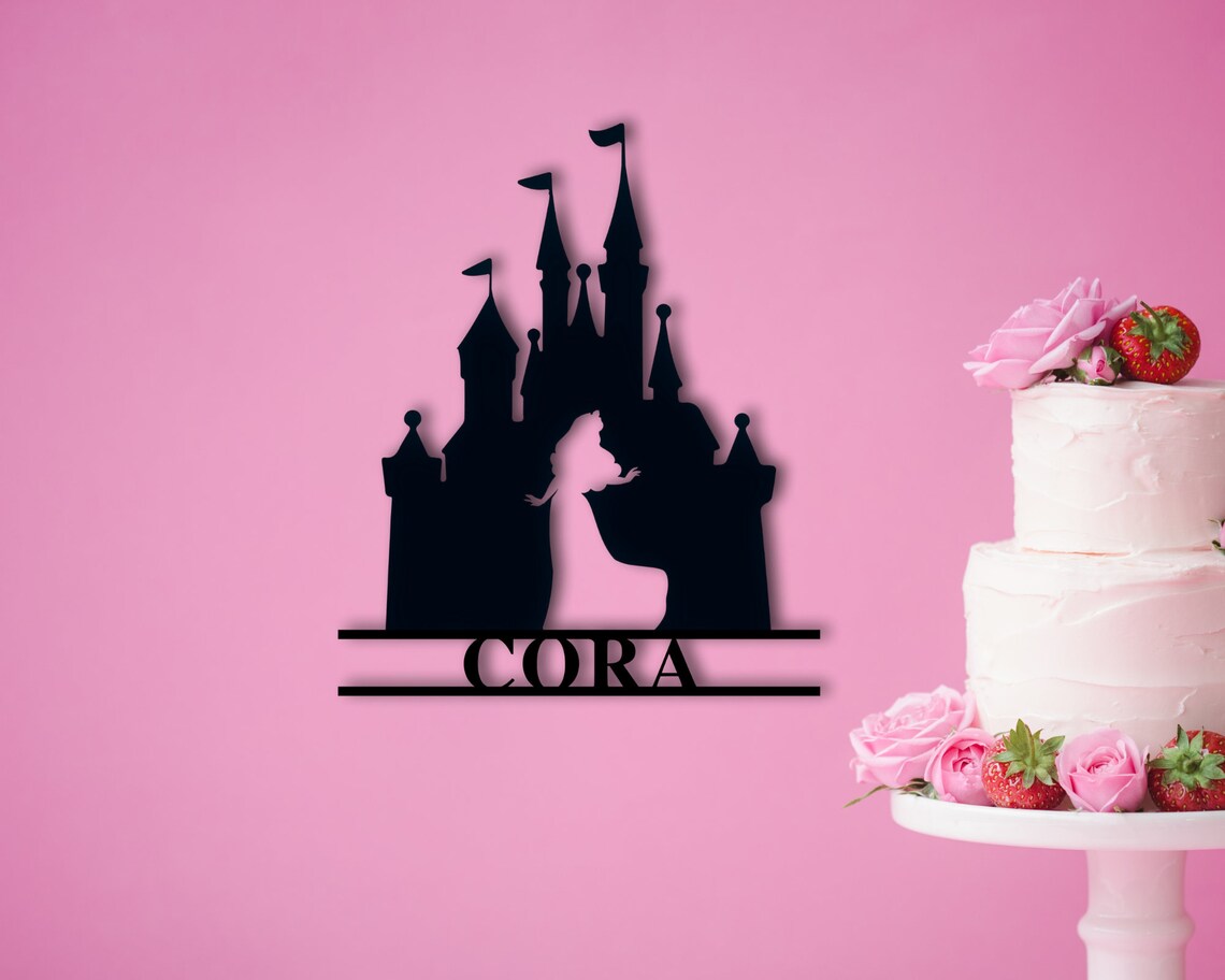 Name Sign Princess Room Sign Girls Decor Personalized Kids | Etsy