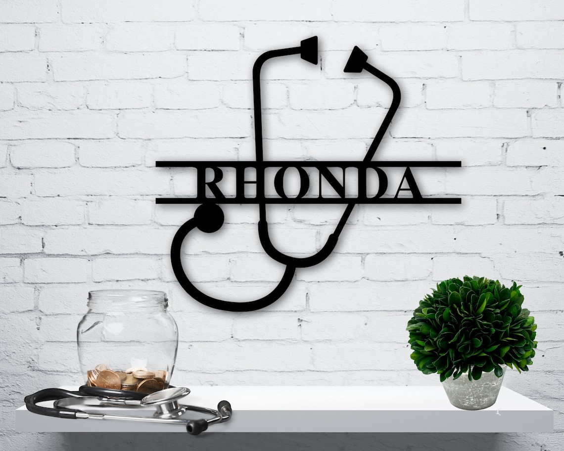 Personalized Nurse Sign / Nurse Wall Decor Personalized Nurse - Etsy