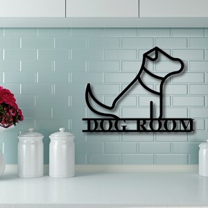 Personalized Pet Name Sign, Metal Sign for Dog, Personalized Dog Gifts ...