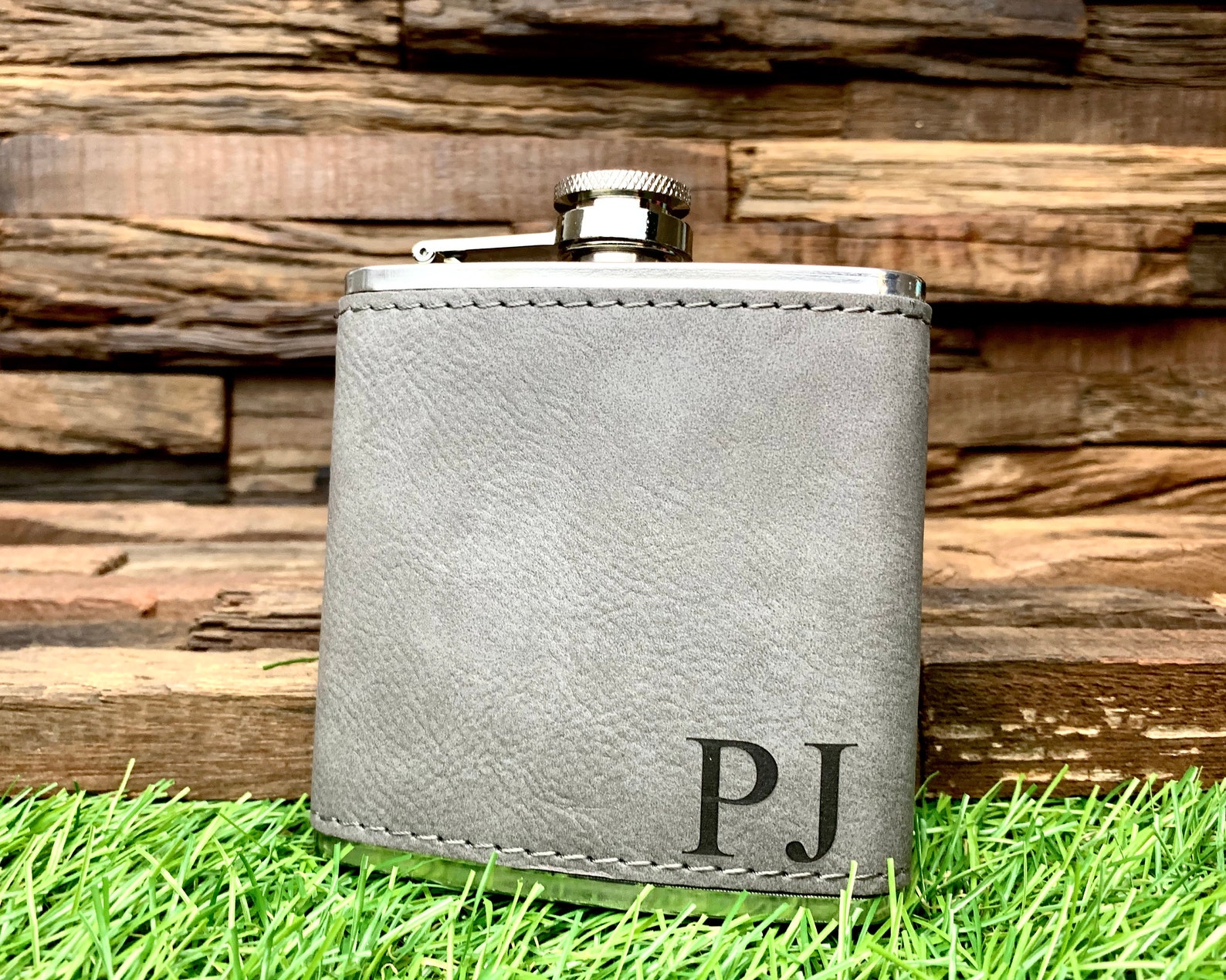 Engraved Flask for Groomsman Custom Flask Monogrammed Flask - Etsy