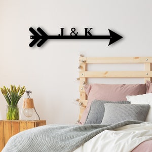 Custom Personalized Arrow Sign With Name or Date, Custom Nursery Sign ...