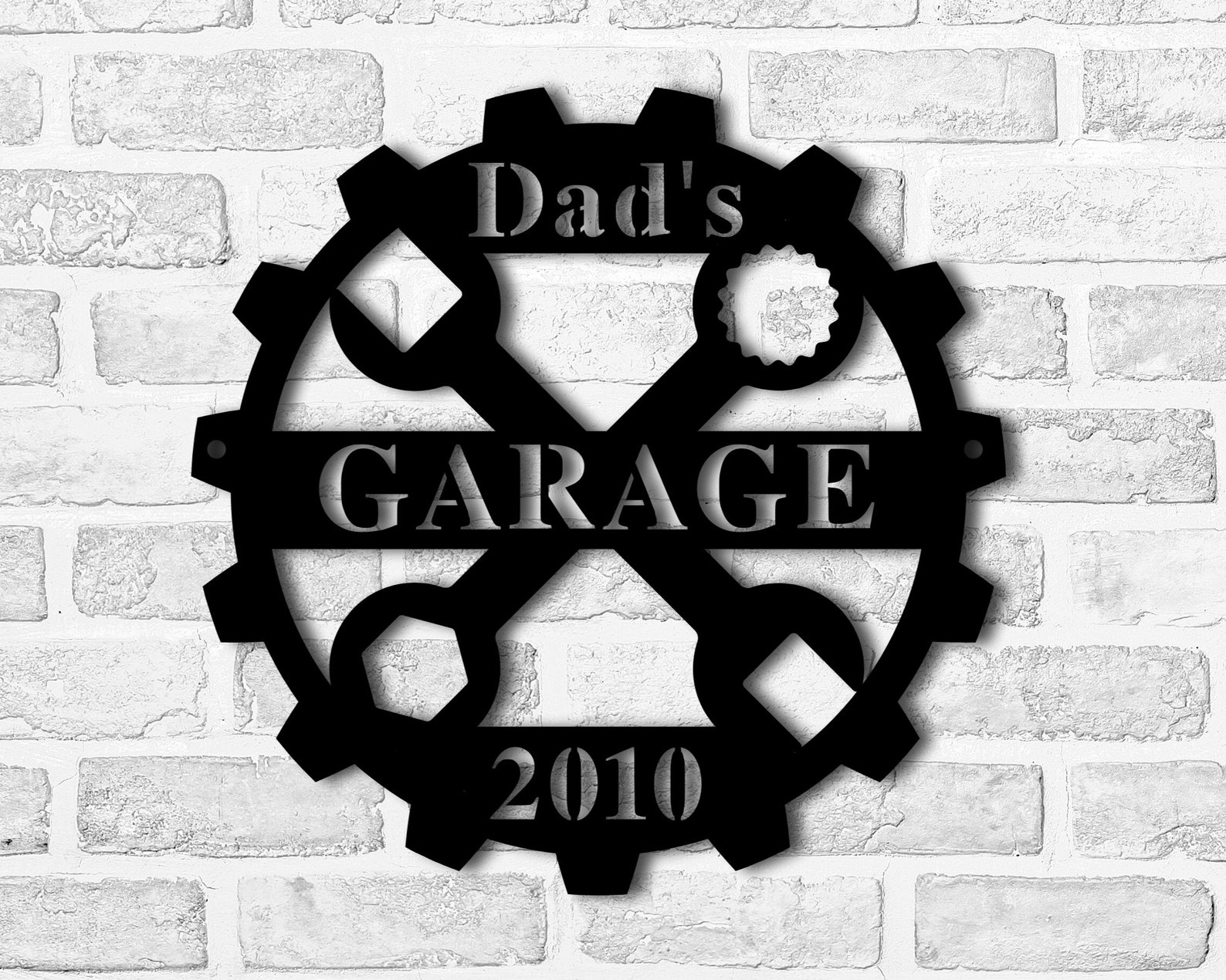 Custom Metal Sign for Garage Personalized Garage Metal Sign - Etsy